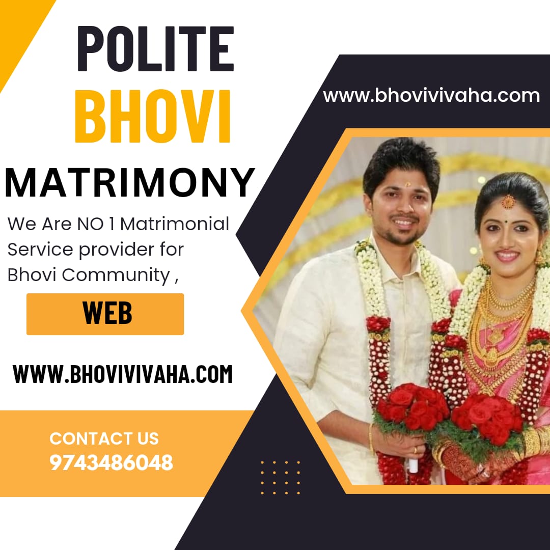 Bhovi Matrimony - The No. 1 Matrimony Site for Only Bhovis